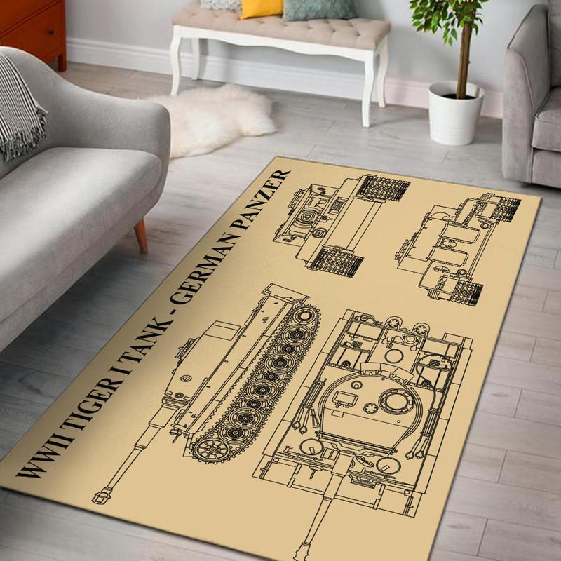Panzer Rug 1942 German Panzer Tiger I Tank German Nazi Army Tank Wwii ...